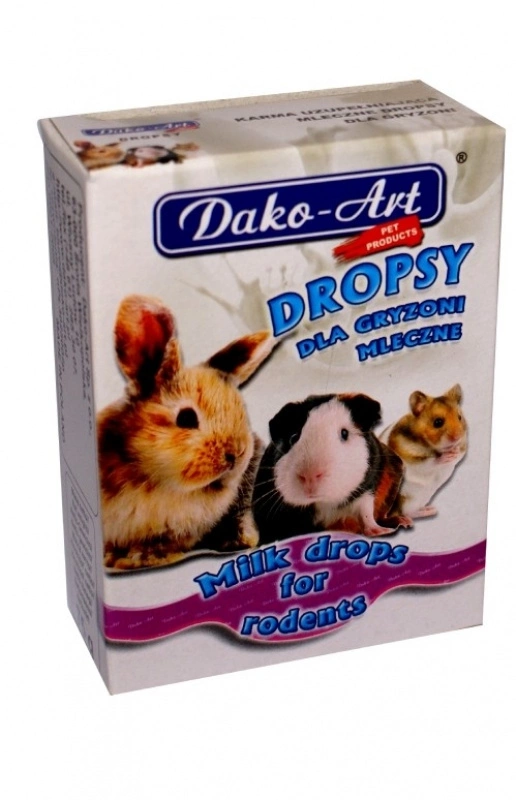 Dako-Art Dropsy mleczne 75g | Kiwi Zoo