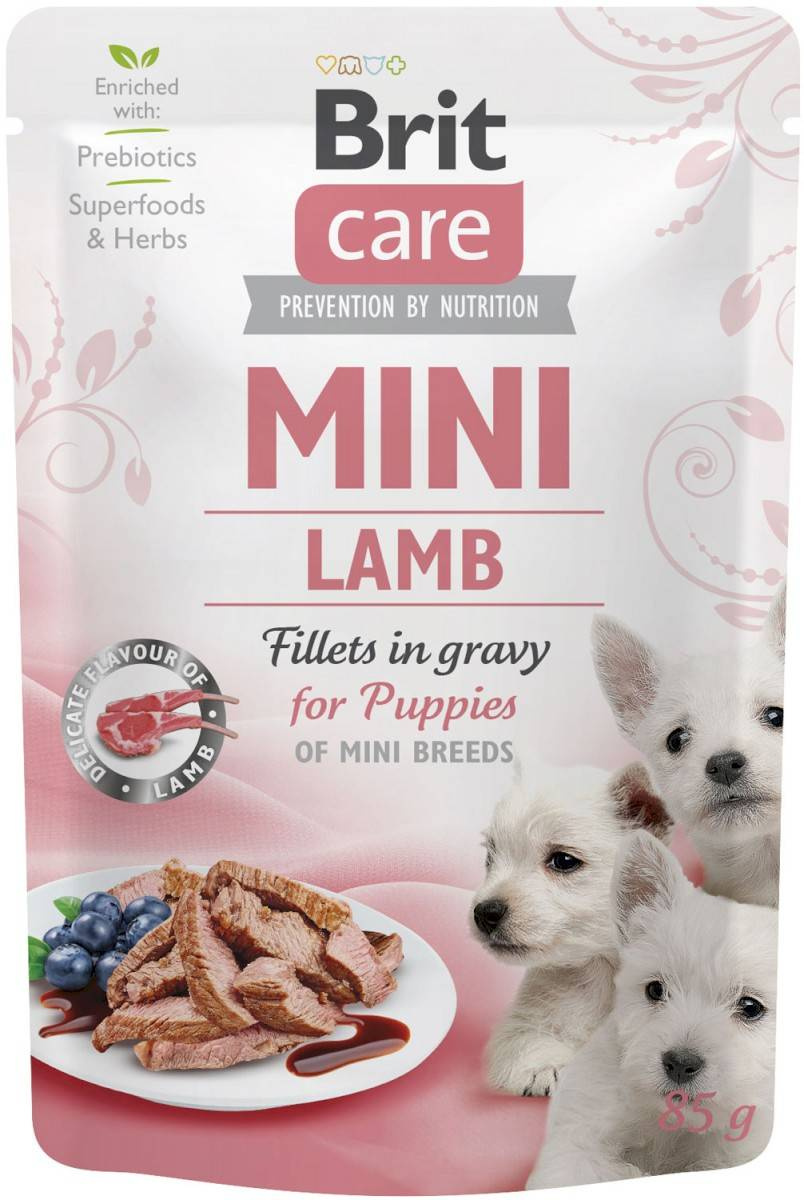 Brit Care Mini Lamb Puppies 85g saszetka | Kiwi Zoo